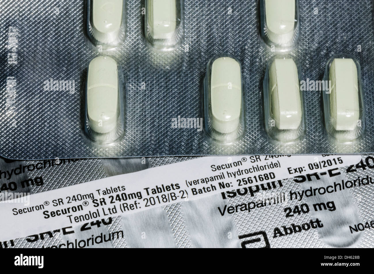 Securon SR (Verapamil Hydrochlorid) 240mg Tabletten, zur Behandlung von ...