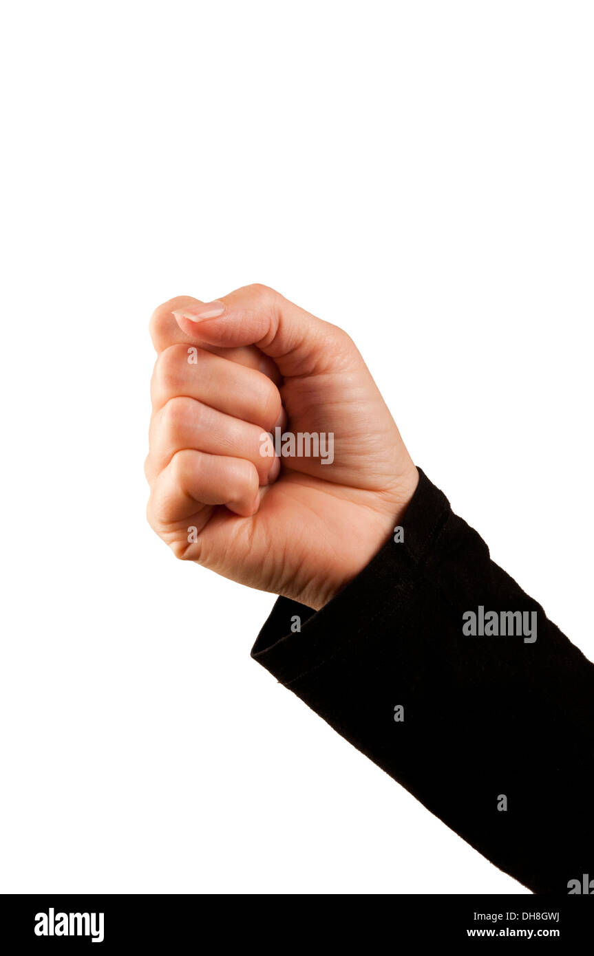 Hand in faust -Fotos und -Bildmaterial in hoher Auflösung – Alamy