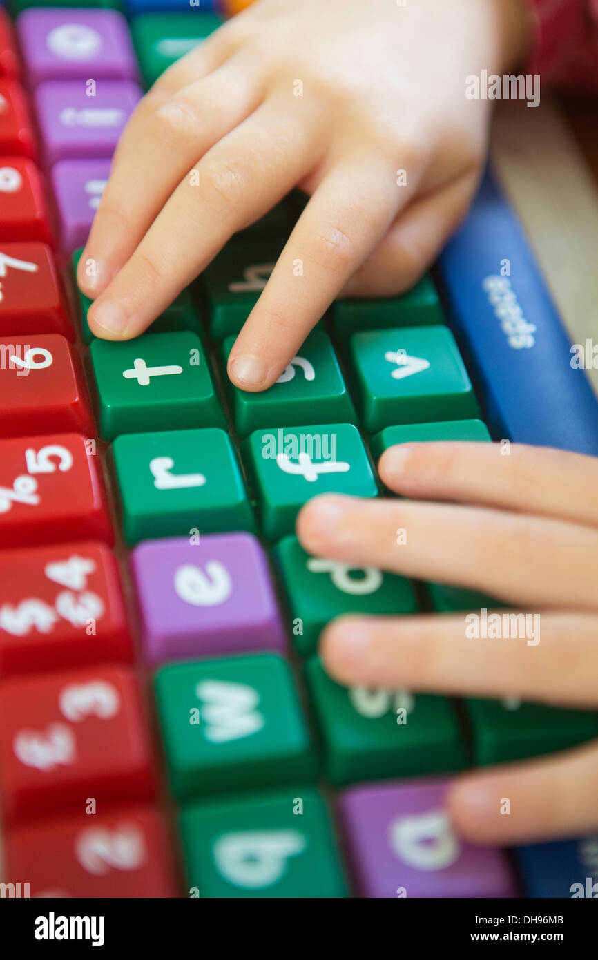 Tastatur computer computer klasse lektion -Fotos und -Bildmaterial in ...