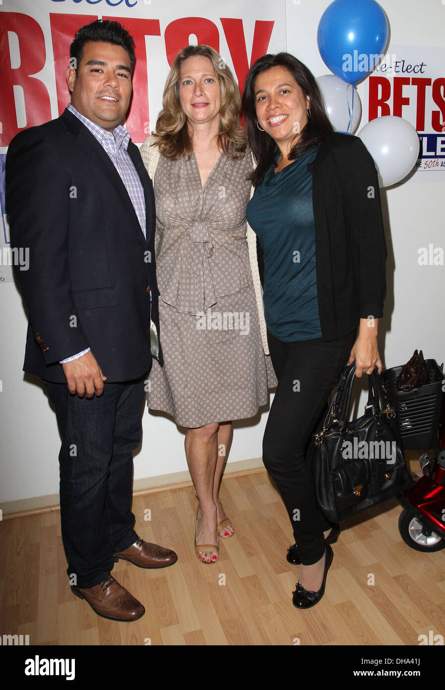 Assemblymembers Ricardo Lara Betsy Butler und Gast Assemblymember Betsy ...