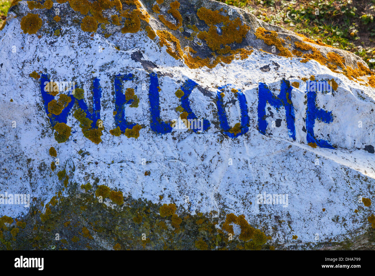 Zeichen auf felsen gemalt -Fotos und -Bildmaterial in hoher Auflösung ...