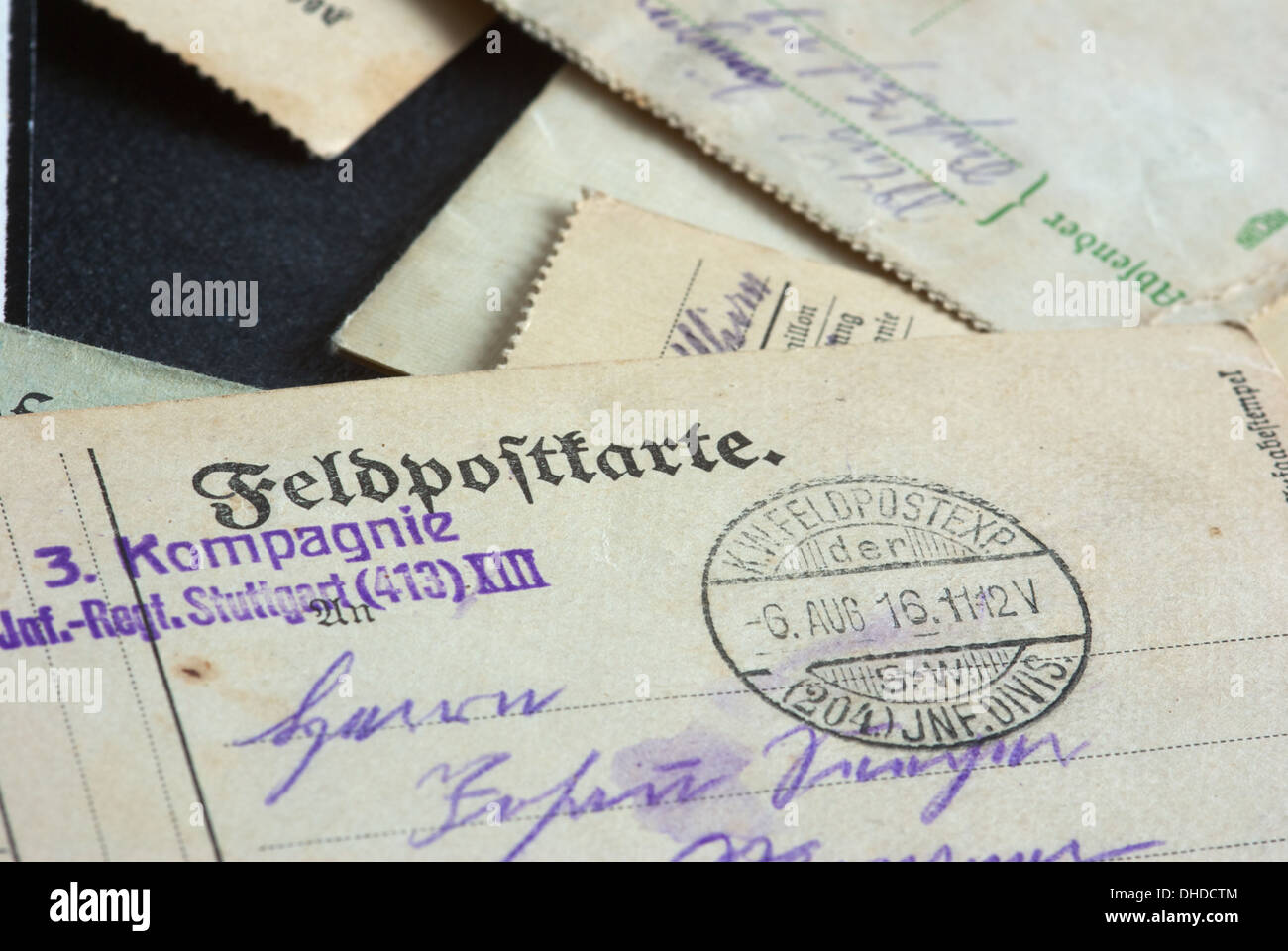 Handgeschriebene briefe -Fotos und -Bildmaterial in hoher Auflösung – Alamy
