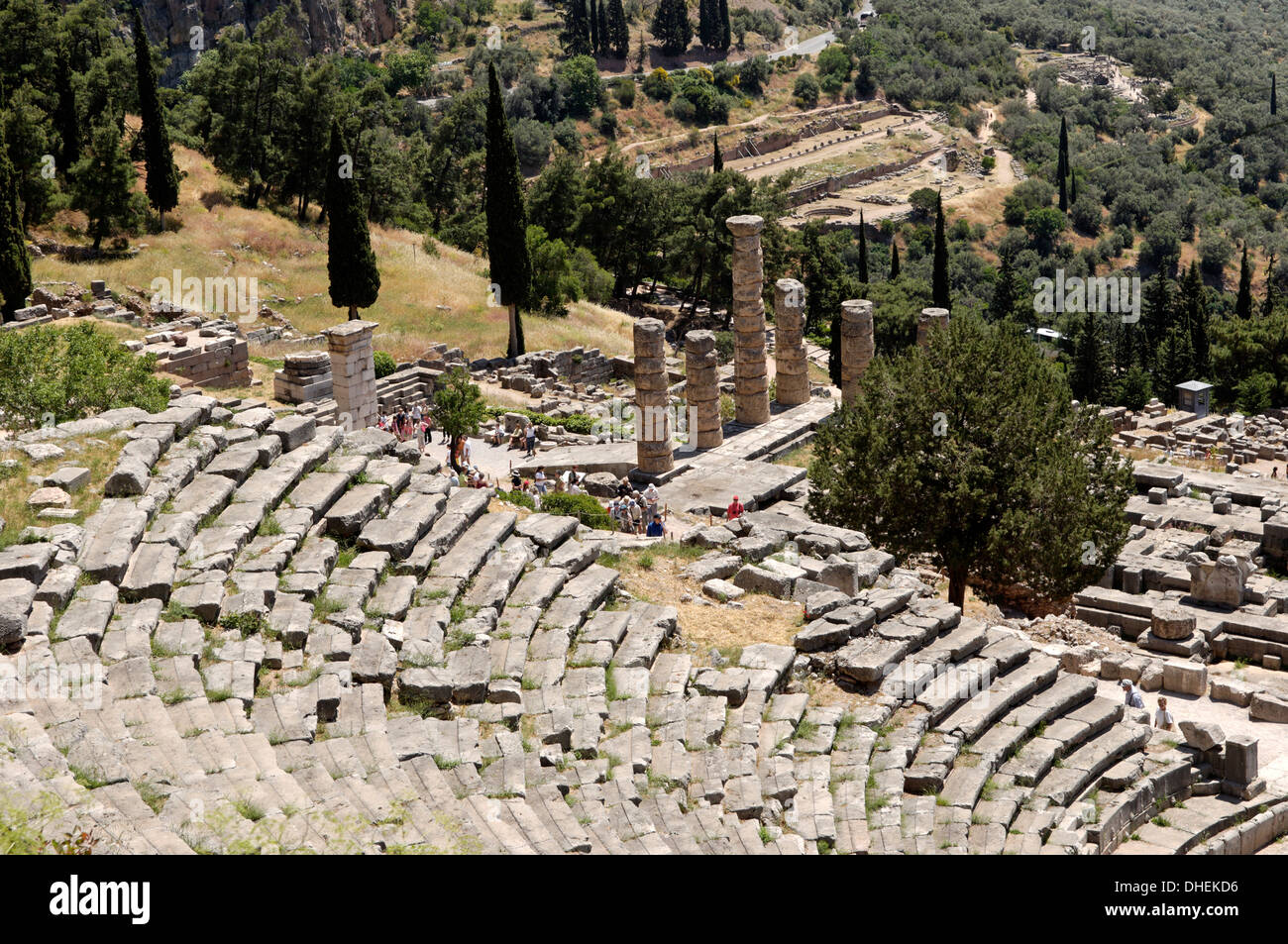 Delphi theater ruinen -Fotos und -Bildmaterial in hoher Auflösung – Alamy