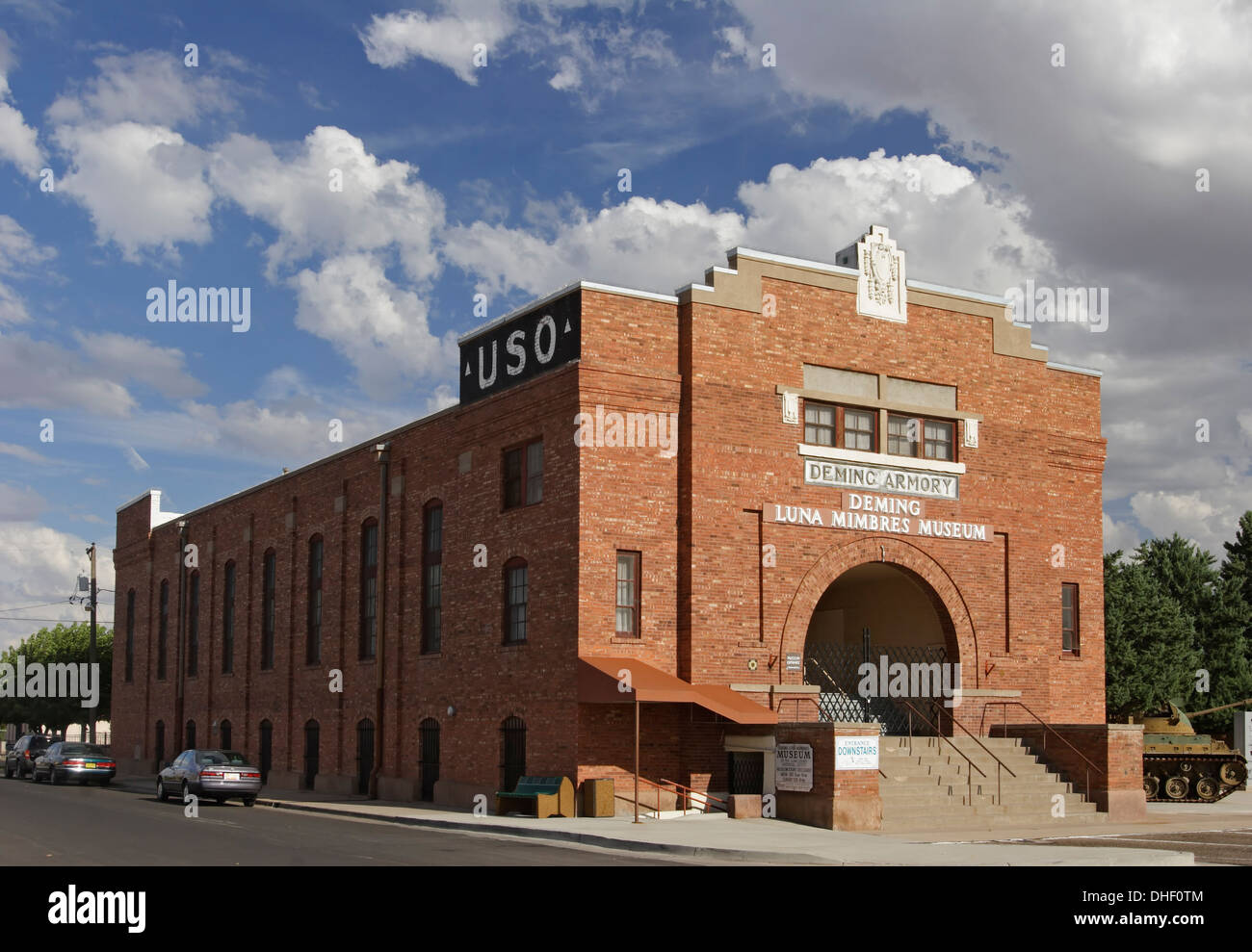 Deming Luna Mimbres Museum (erbaut 1917 als Waffenkammer), Deming, New ...