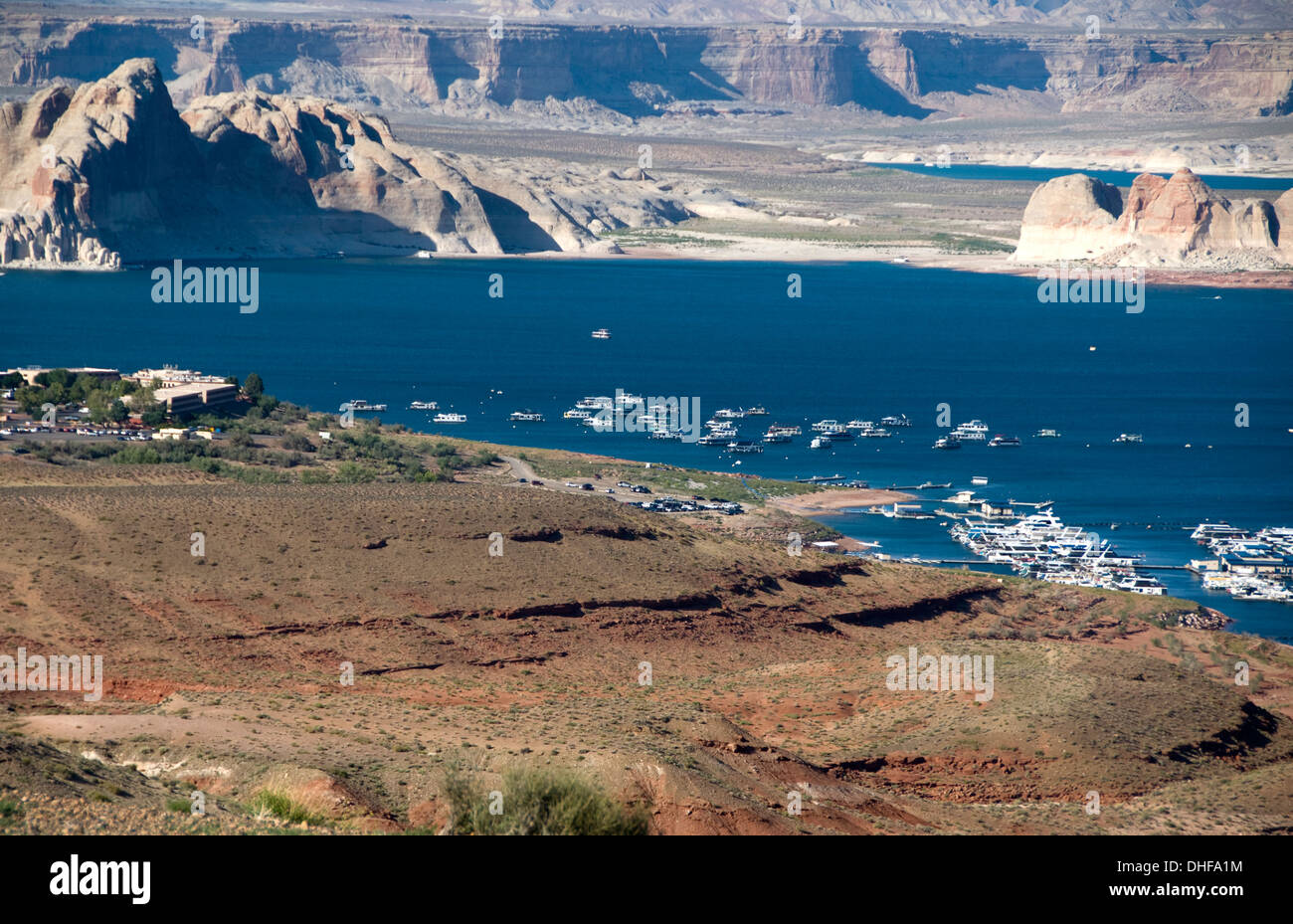Lake powell ist ein stausee am colorado river -Fotos und -Bildmaterial ...