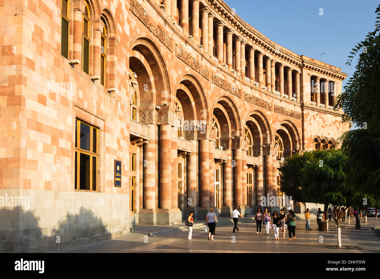 Yerevan Architecture Armenia Kentron Stockfotos und -bilder Kaufen - Alamy