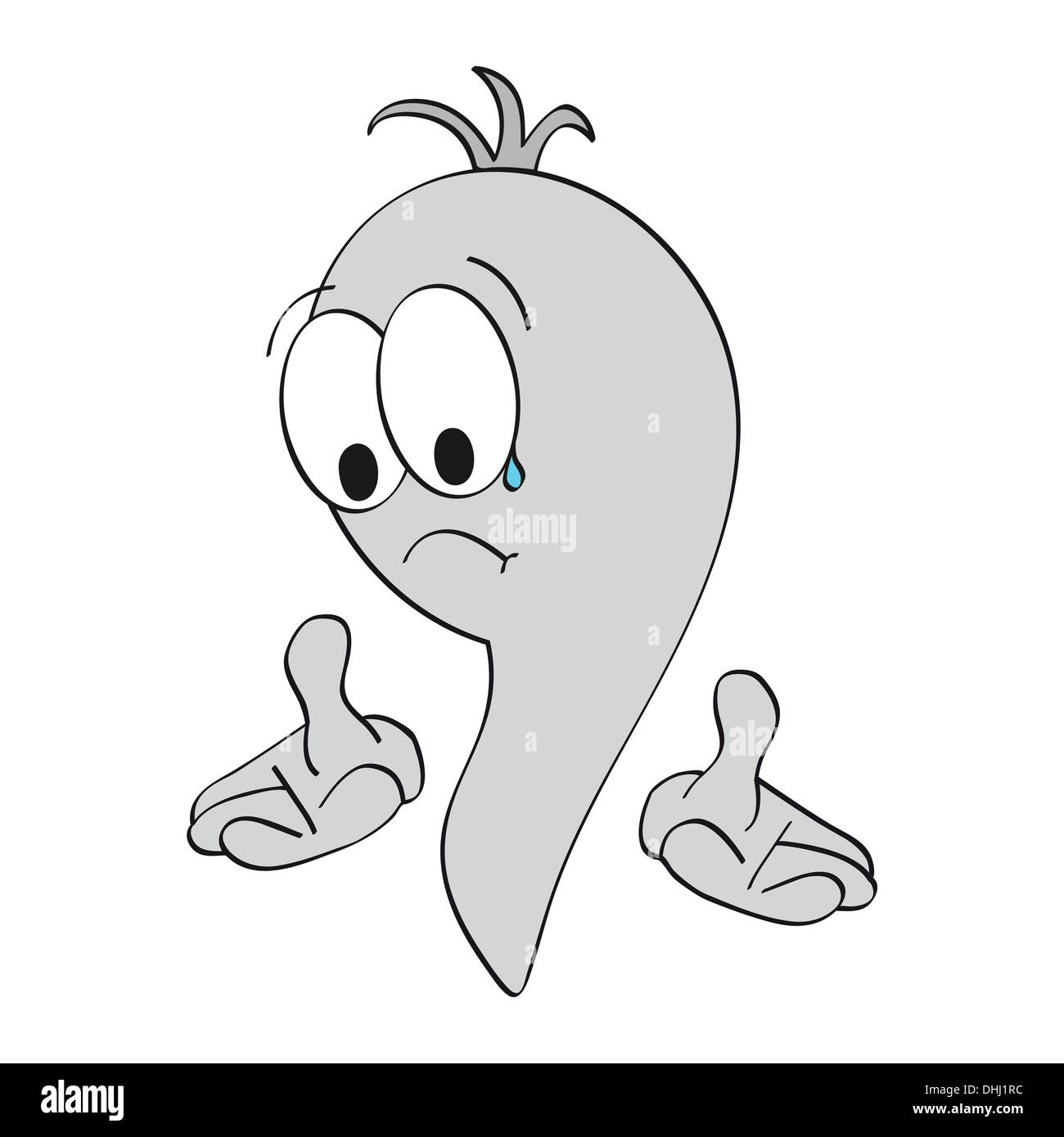 Graue Cartoon Wurm Design Vektor-Illustration mit verschiedenen ...