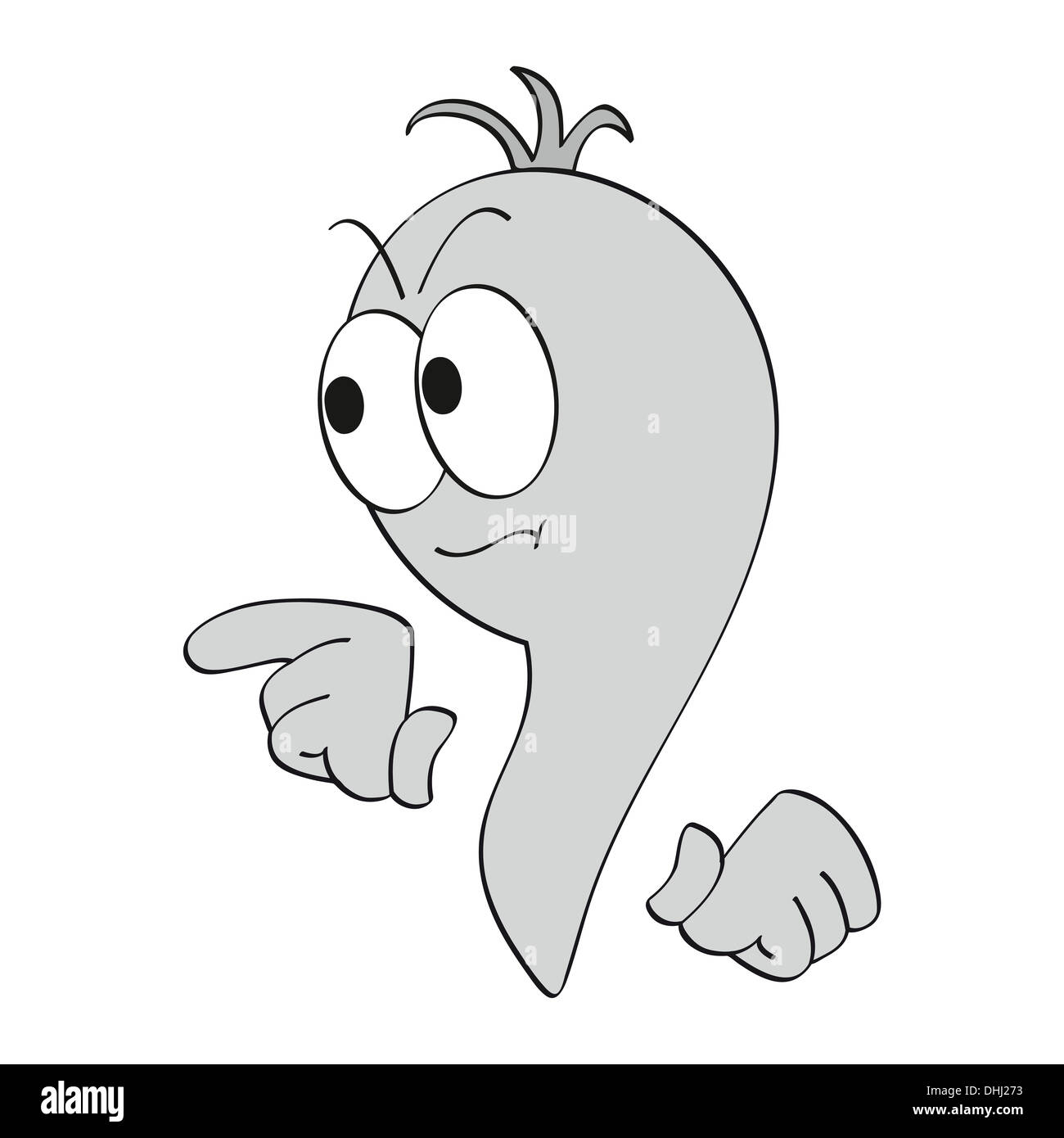 Graue Cartoon Wurm Design Vektor-Illustration mit verschiedenen ...