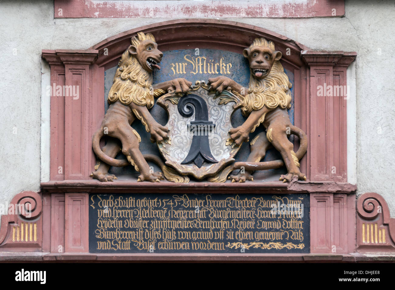 Basel coat of arms -Fotos und -Bildmaterial in hoher Auflösung – Alamy