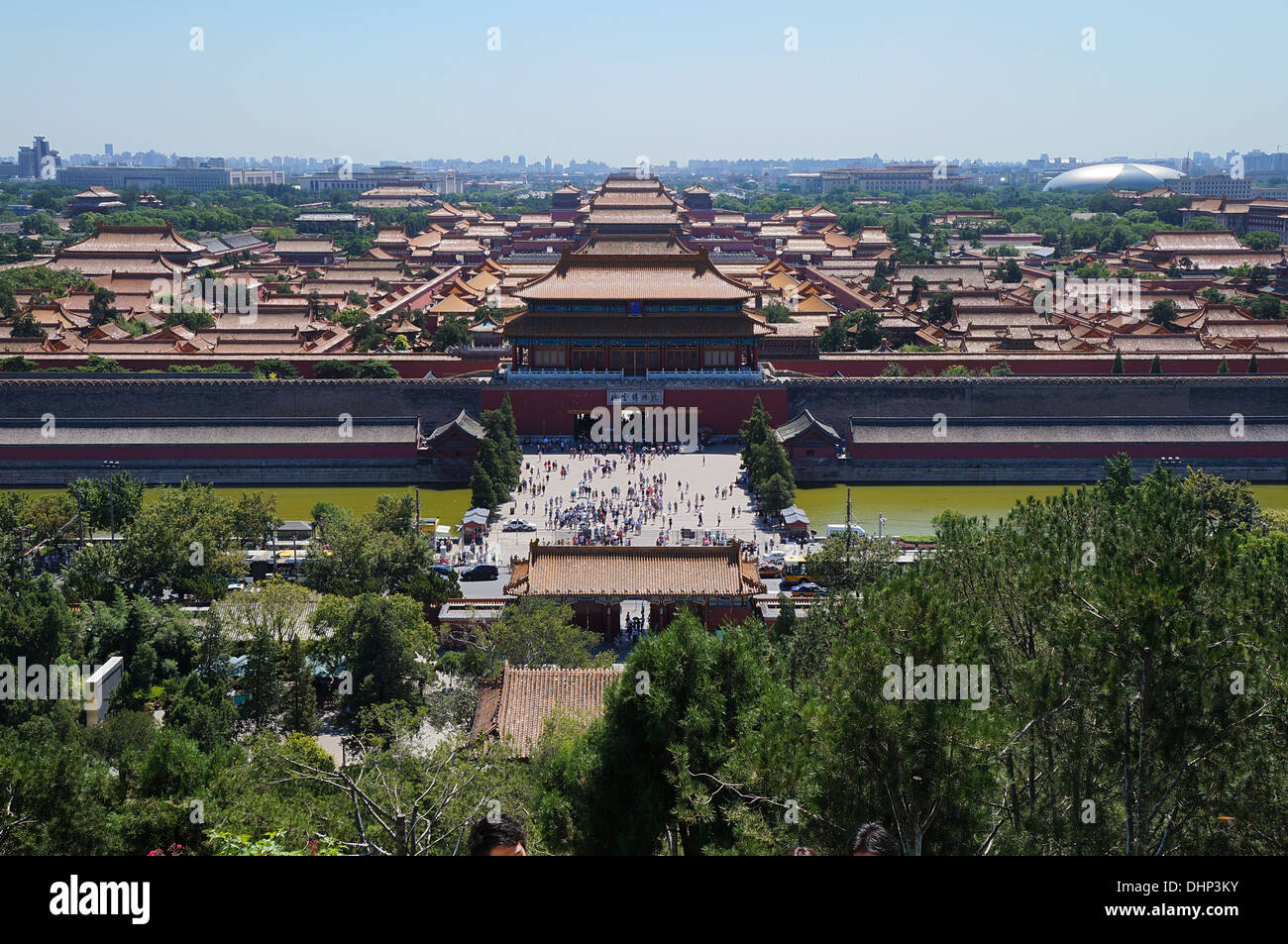 Forbidden city beijing aerial -Fotos und -Bildmaterial in hoher ...