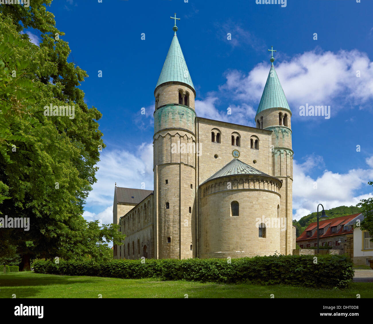 Stiftskirche Gernrode, Harz, Sachsen-Anhalt, Deutschland ...