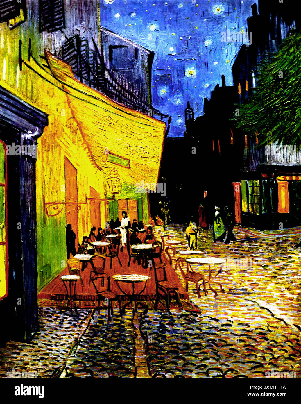 Cafe terrace by vincent van gogh -Fotos und -Bildmaterial in hoher ...