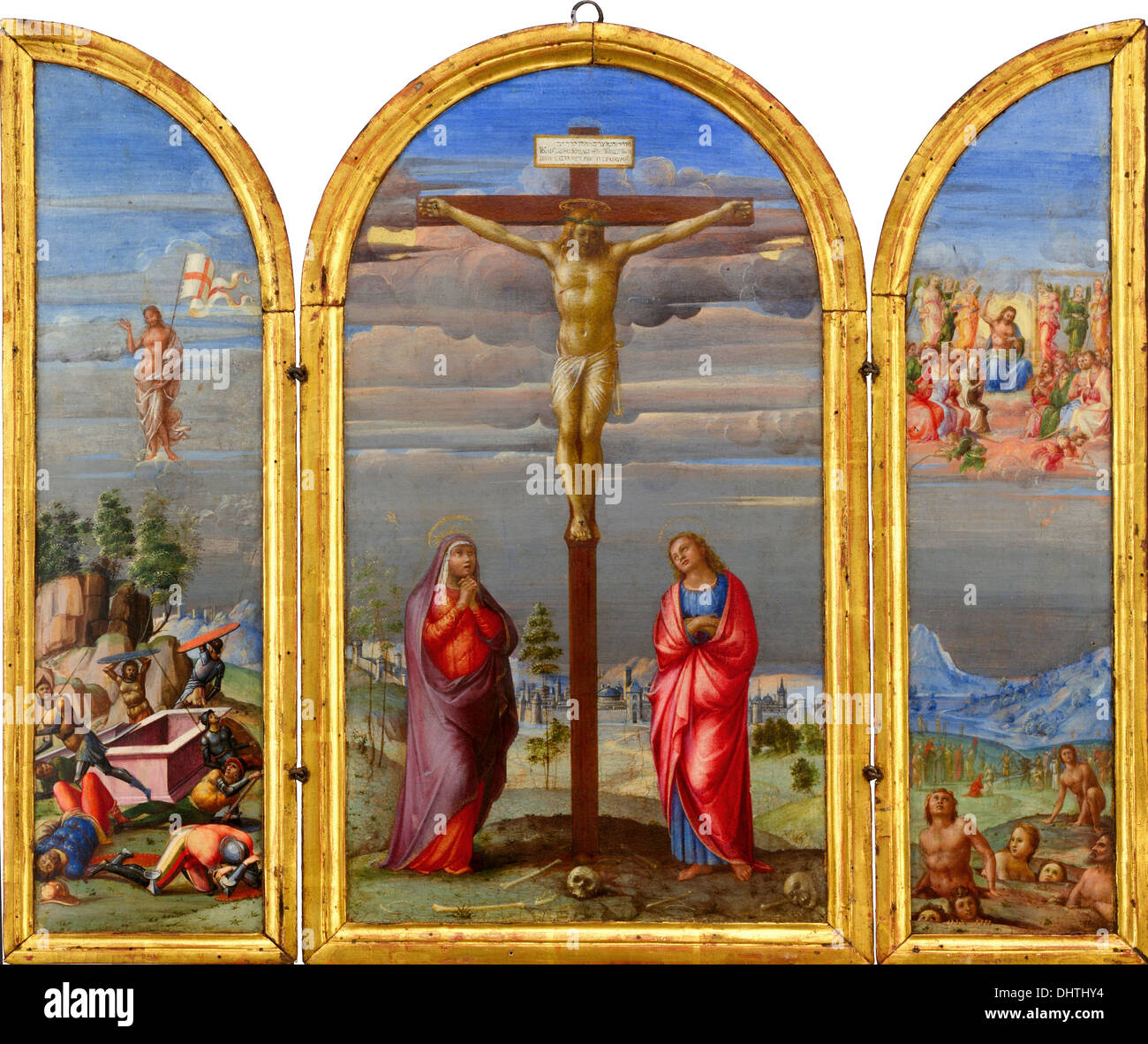 Triptychon mit der kreuzigung -Fotos und -Bildmaterial in hoher Auflösung – Alamy