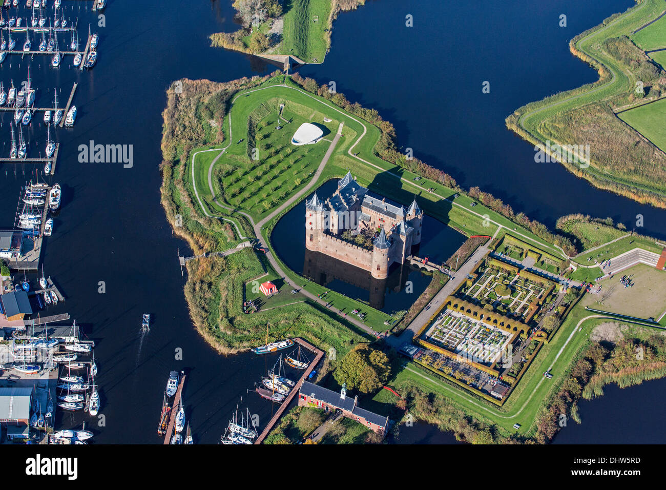 Muiderslot Castle Stockfotos und -bilder Kaufen - Alamy