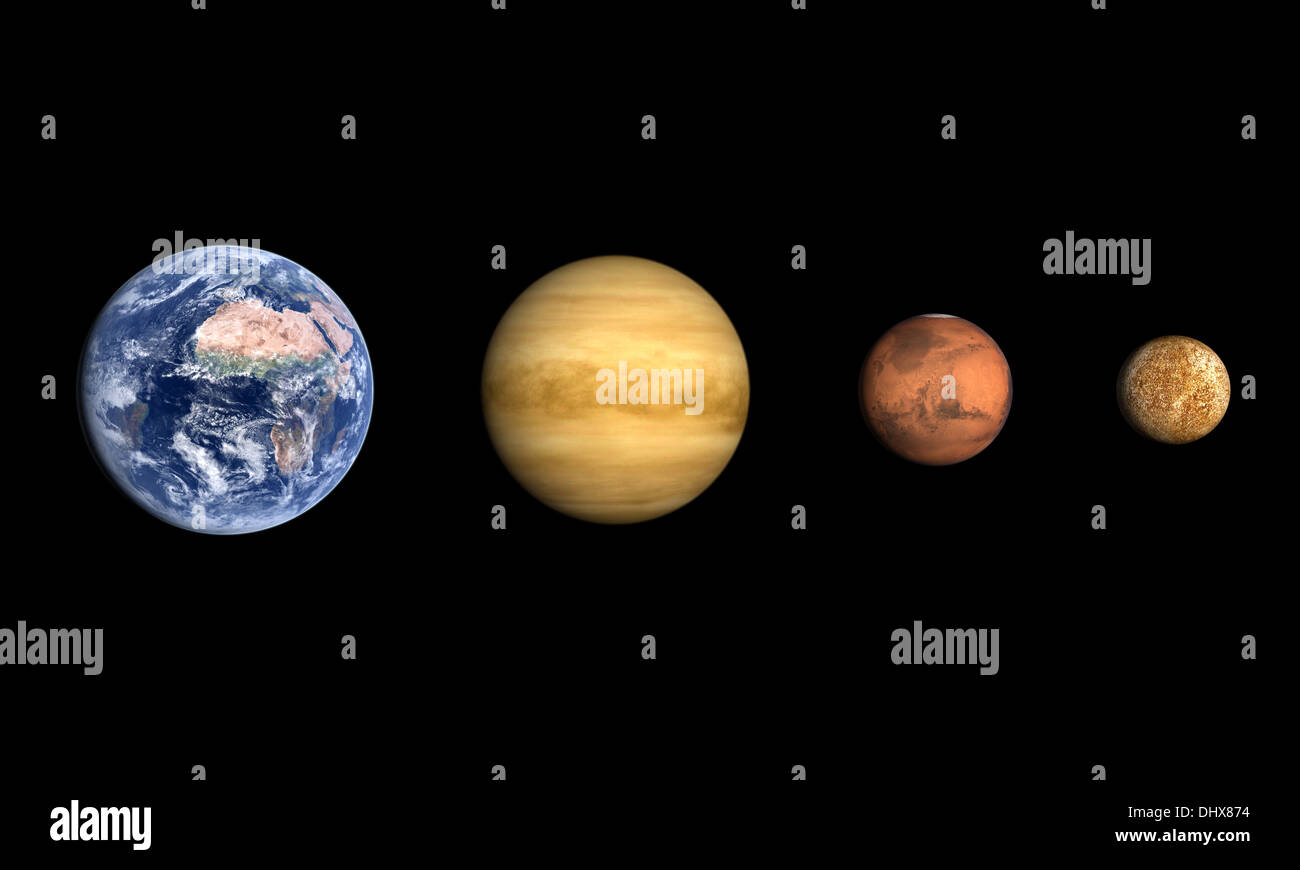 Earth mars comparison -Fotos und -Bildmaterial in hoher Auflösung – Alamy