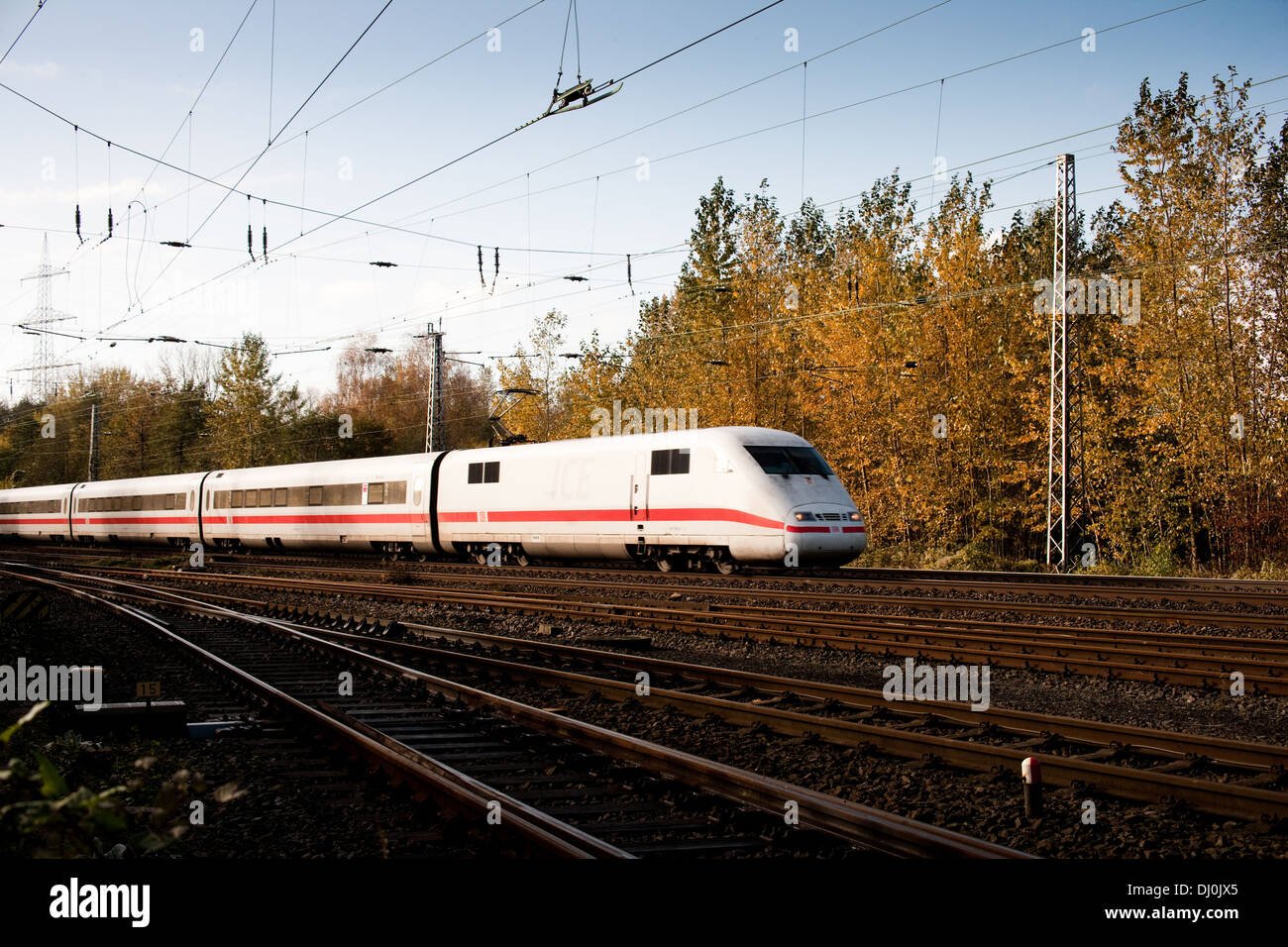 BR401 401 152-6 ICE1 "Hanau" der DB Mit ICE1028 (Nürnberg-Hamburg ...