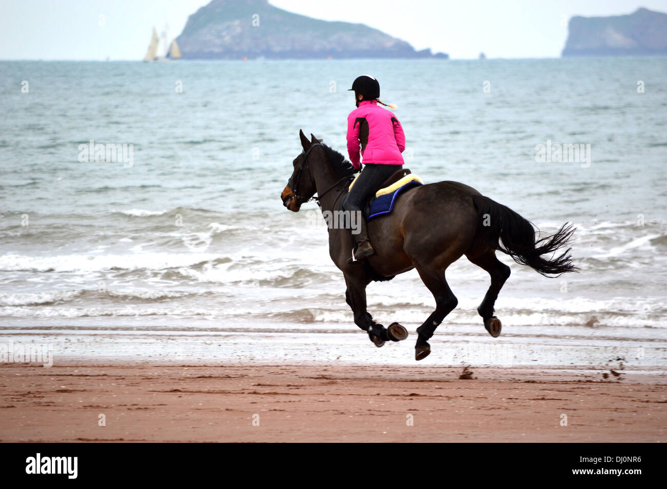 Galoppierendes pferd am strand -Fotos und -Bildmaterial in hoher Auflösung – Alamy