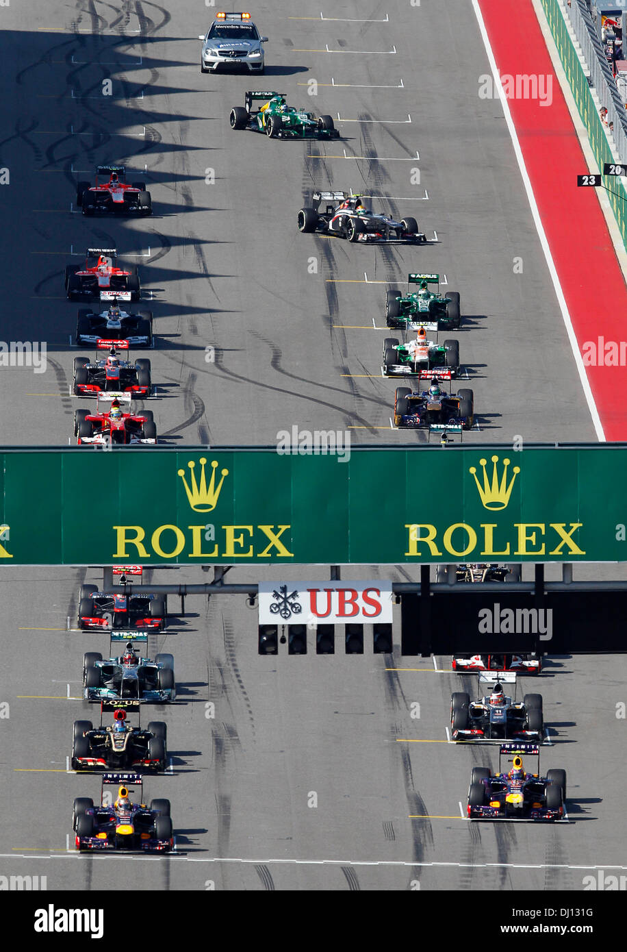 Formula 1 start line -Fotos und -Bildmaterial in hoher Auflösung – Alamy