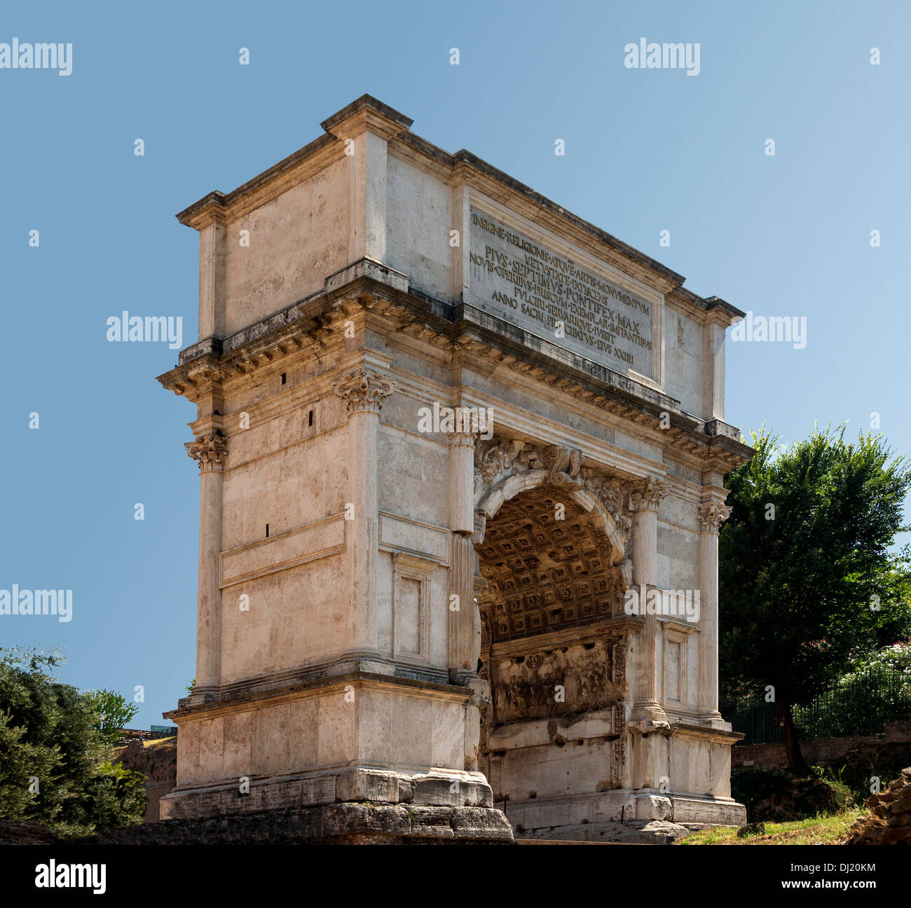 The arch of titus -Fotos und -Bildmaterial in hoher Auflösung – Alamy