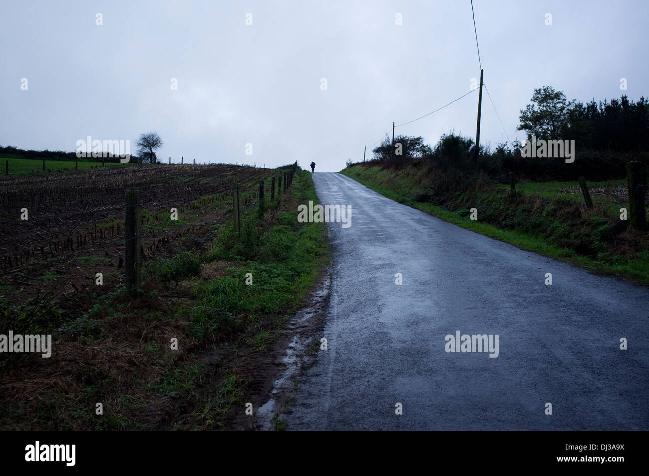 Pilger auf dem weg von st james galicia -Fotos und -Bildmaterial in ...
