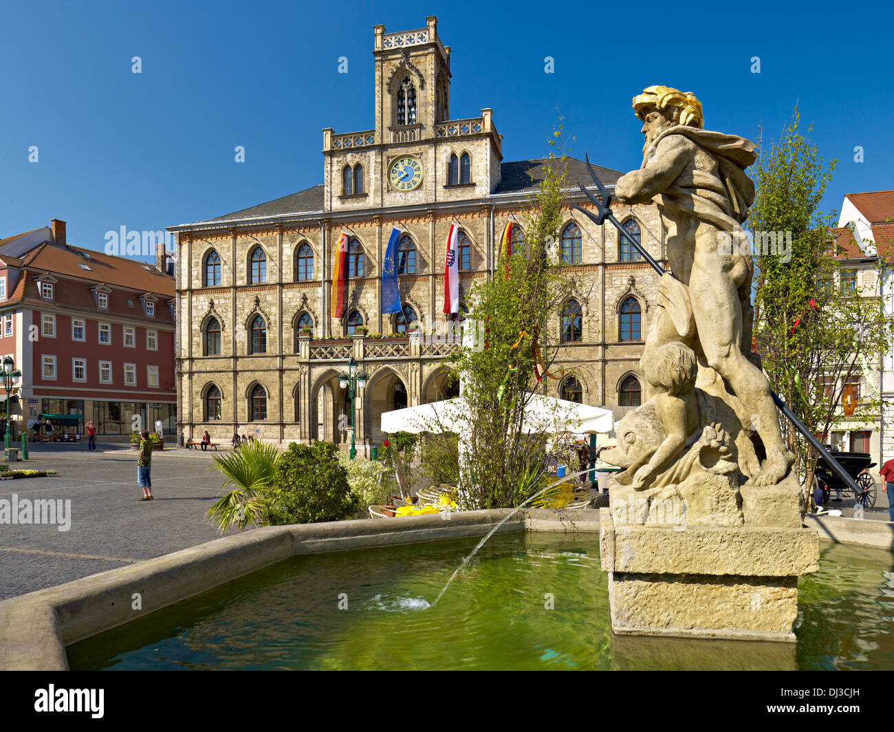 Marktplatz und weimar rathaus -Fotos und -Bildmaterial in hoher ...
