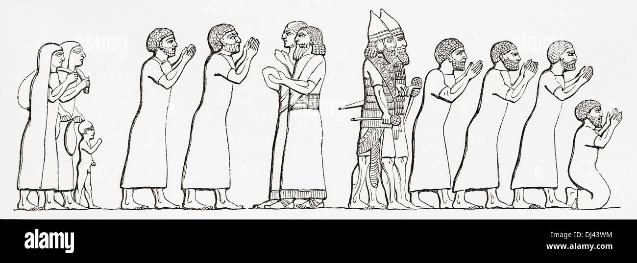 Assyrian King Stockfotos und -bilder Kaufen - Alamy