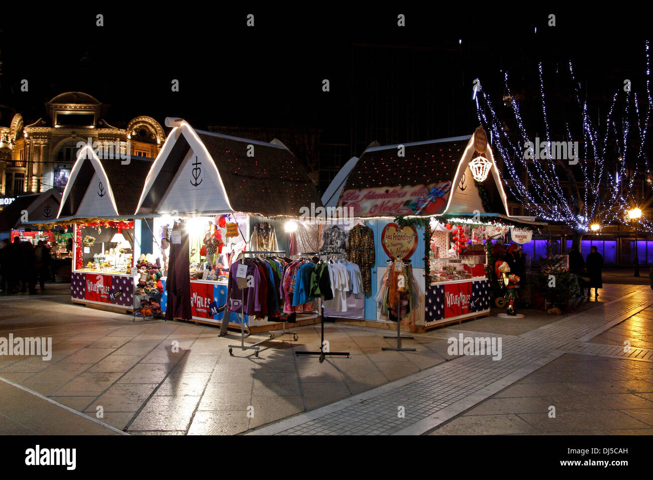Christmas market montpellier hérault languedoc roussillon -Fotos und ...
