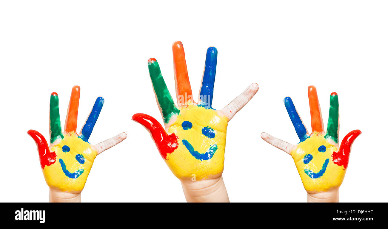 Gemaltes kind -Fotos und -Bildmaterial in hoher Auflösung – Alamy