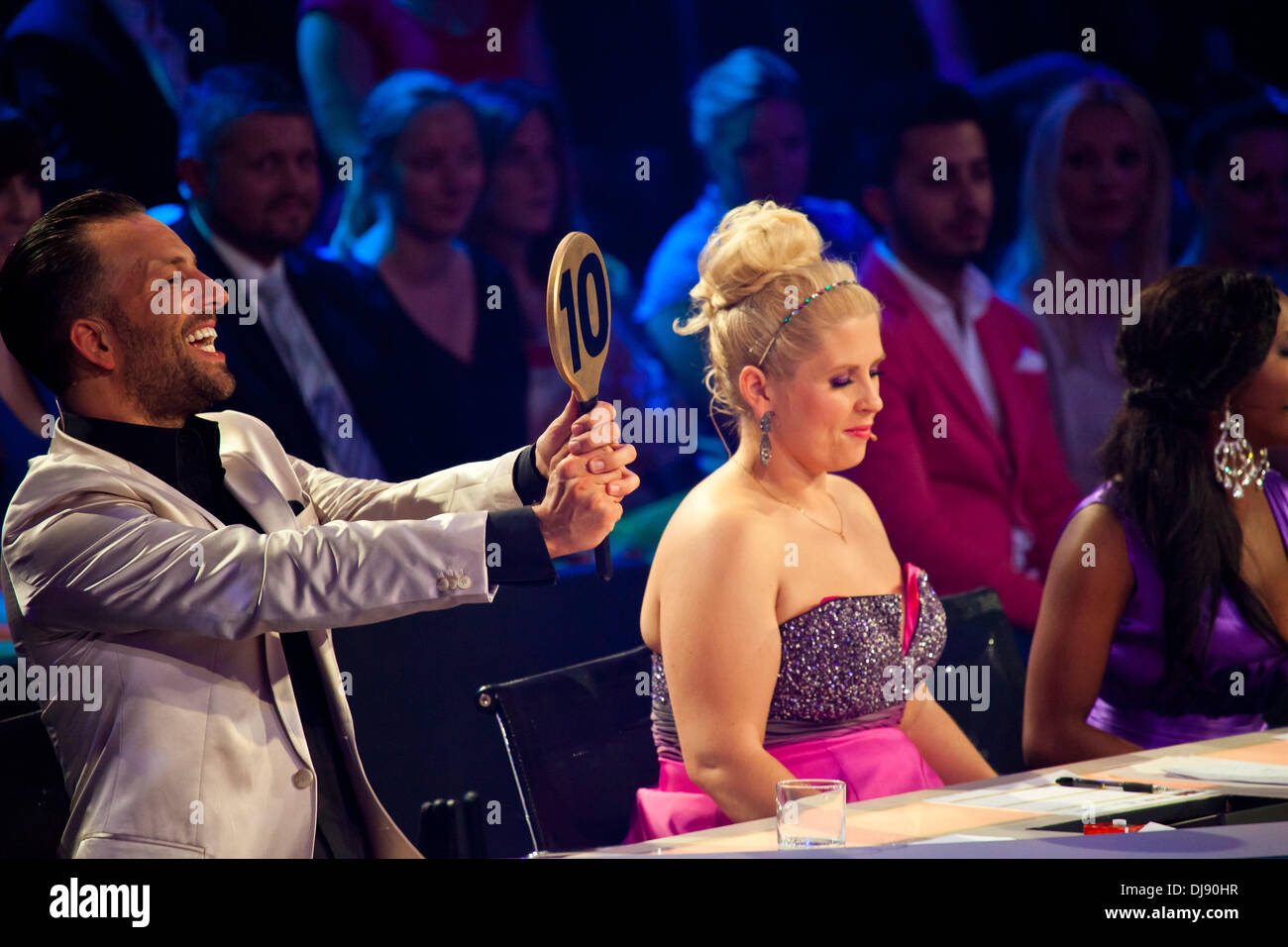 Roman Frieling, Maite Kelly, Motsi Mabuse und Joachim Llambi bei dem ...