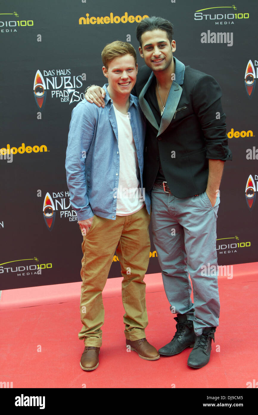 Daniel Wilken, Karim Guenes bei der deutschen premiere von "Das Haus ...