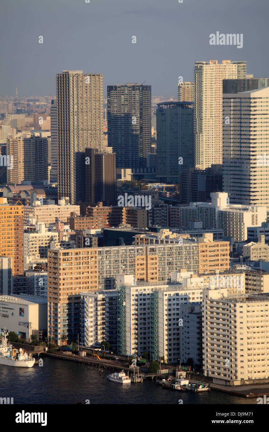Japan, Tokio, Skyline, Luftbild Stockfotografie - Alamy