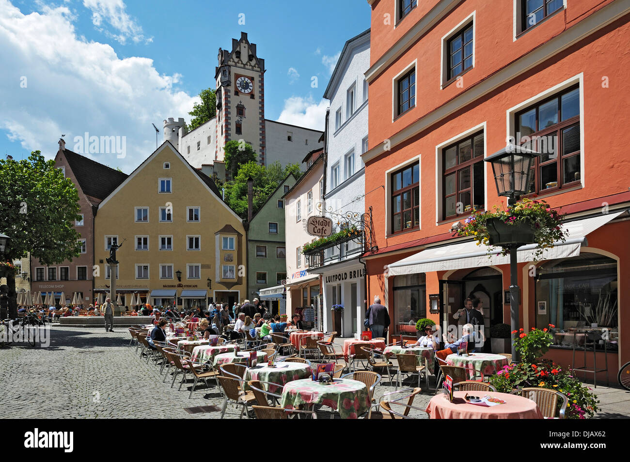 Stadt cafe fuessen allgaeu bavaria -Fotos und -Bildmaterial in hoher ...