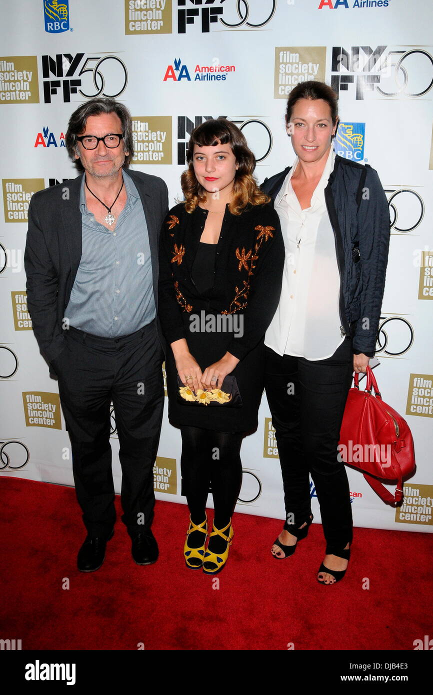 Griffin Dunne, Hannah Dunne und Gast der 50. New York Filmfestival - "Frances Ha' - Premiere New ...
