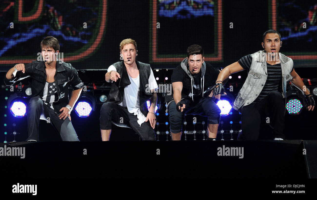 Logan Henderson, Kendall Schmidt, James Maslow und Durchführung von ...