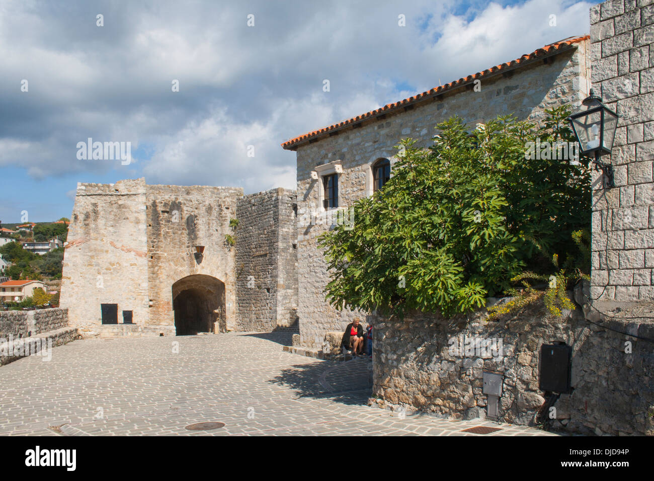 Museum am Obertor in Stari Grad (Altstadt), Ulcinj, Montenegro ...