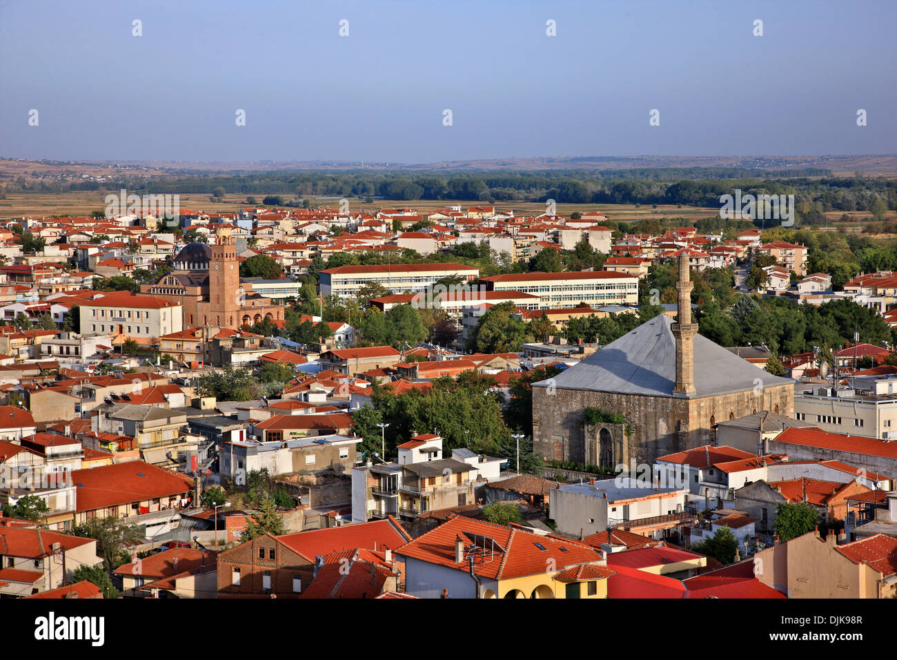 Die Sultansmoschee Mehmed Çelebi und Panagia Eleftherotria Kirche in ...