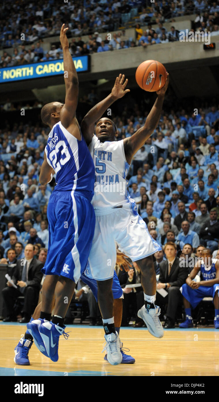 18. November 2008 - Chapel Hill, North Carolina, USA - NCAA Basketball ...