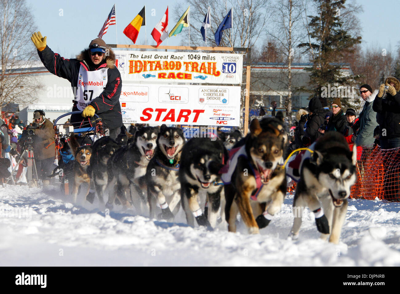 Alaska sled dog iditarod rick swenson -Fotos und -Bildmaterial in hoher ...