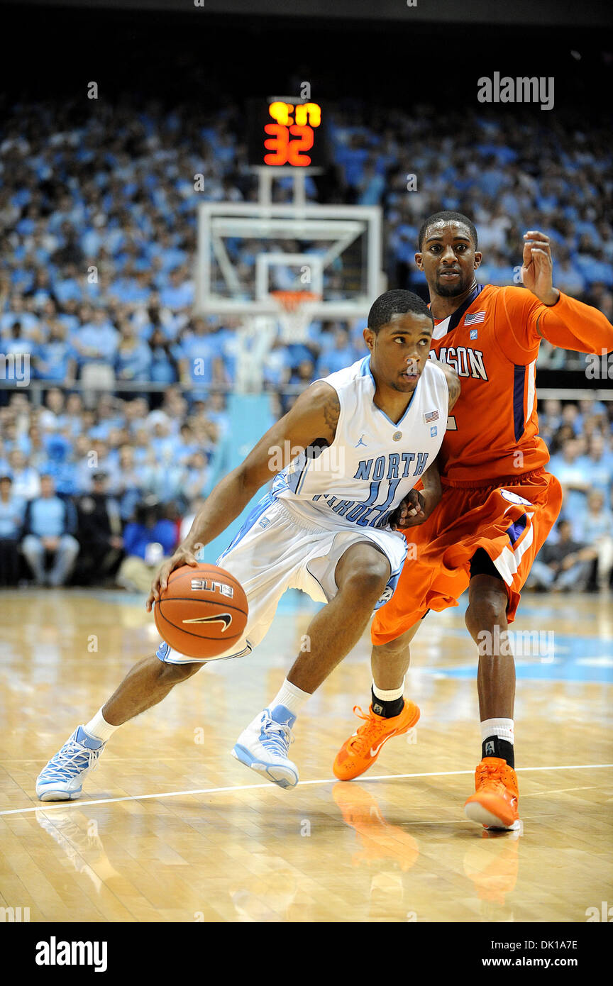 18. Januar 2011 - Chapel Hill, North Carolina; USA - Carolina Tarheels ...