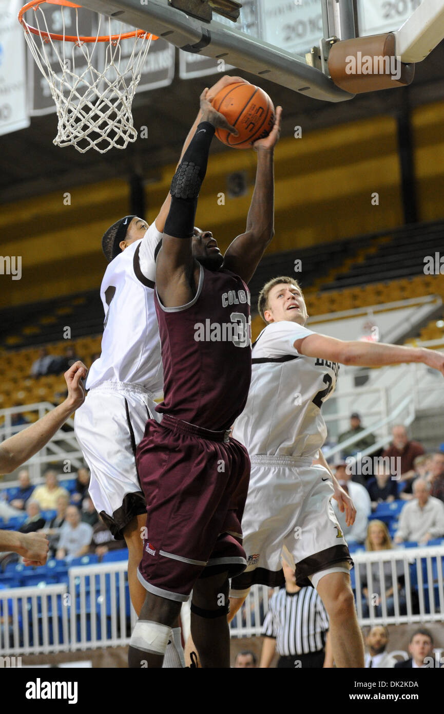 16. Februar 2011 - Bethlehem, Pennsylvania, USA - Colgate vorwärts Yaw ...