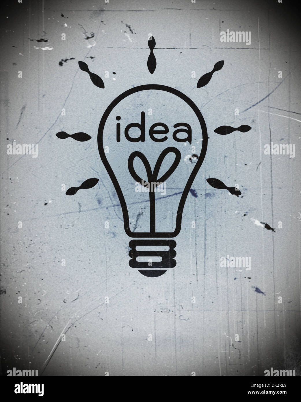 Glühbirne Idee, Idee, Lampe, Konzepte und Ideen, Idee Symbol Idee Birne ...