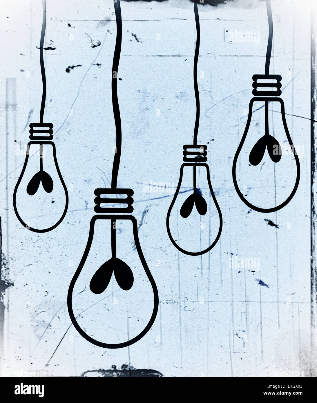 Glühbirne Idee, Idee, Lampe, Konzepte und Ideen, Idee Symbol Idee Birne ...