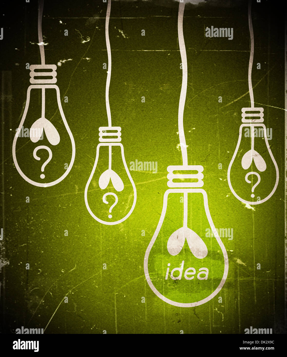 Glühbirne Idee, Idee, Lampe, Konzepte und Ideen, Idee Symbol Idee Birne ...