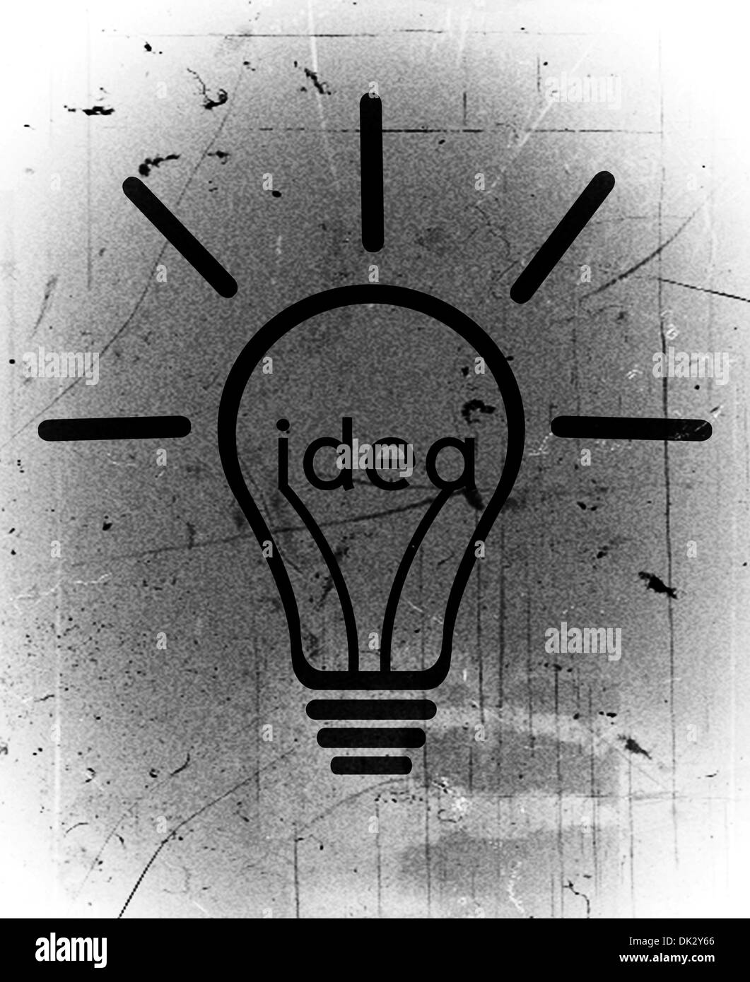 Glühbirne Idee, Idee, Lampe, Konzepte und Ideen, Idee Symbol Idee Birne ...