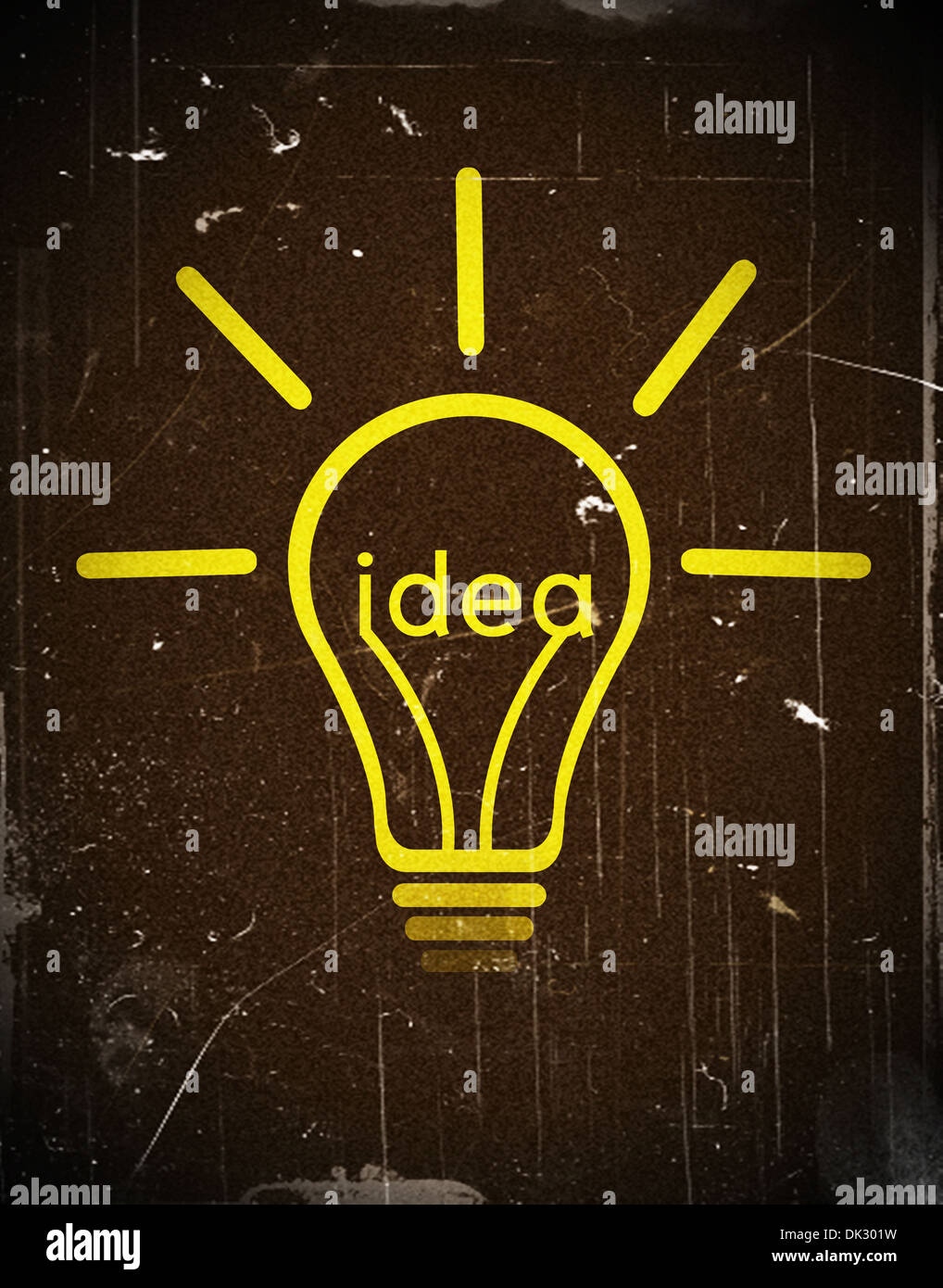 Glühbirne Idee, Idee, Lampe, Konzepte und Ideen, Idee Symbol Idee Birne ...