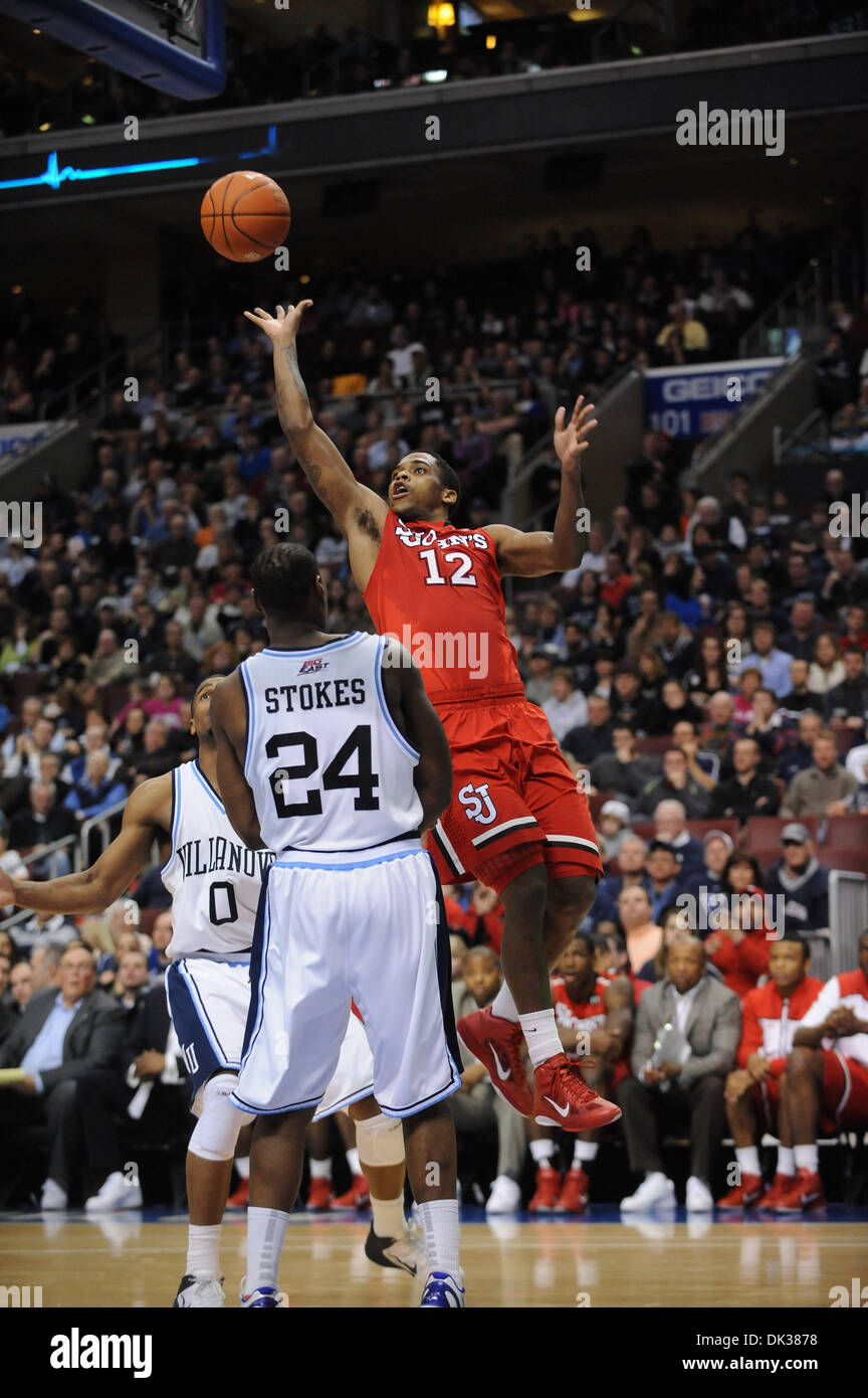 26. Februar 2011 - Philadelphia, Pennsylvania, USA - St. Johns Red ...