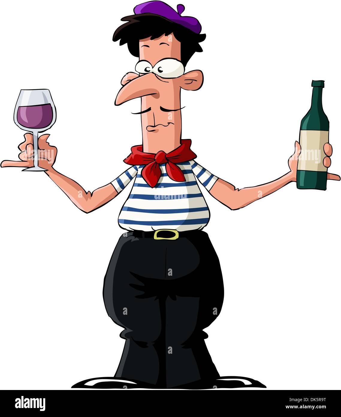Frenchman character cartoon -Fotos und -Bildmaterial in hoher Auflösung ...