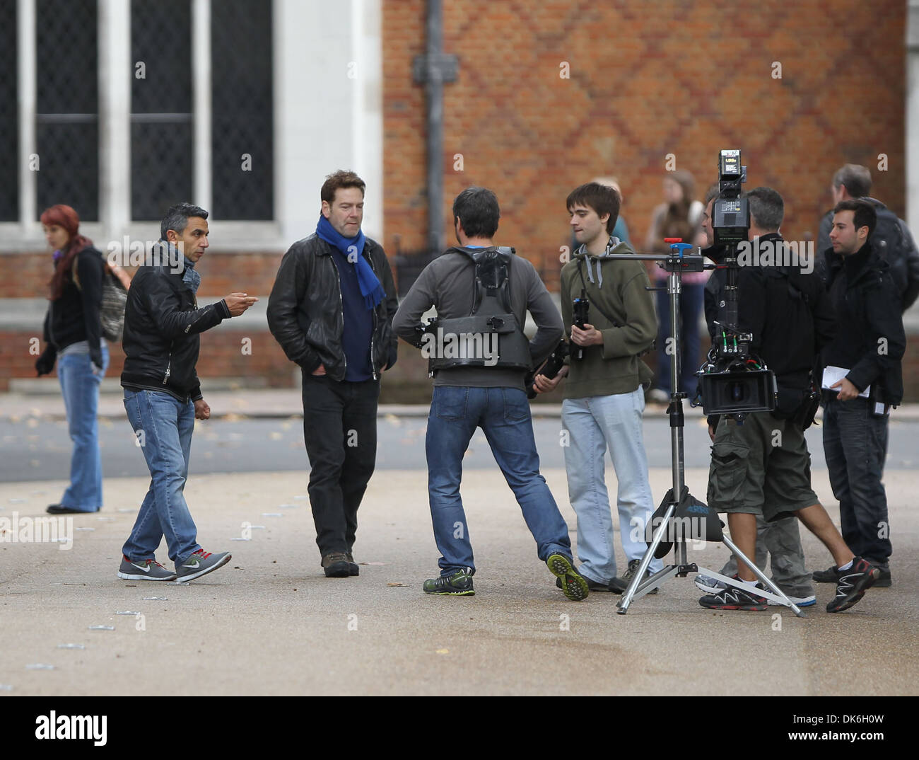 Kenneth Branagh Dreharbeiten Szenen für neuen Film "Jack Ryan" in ...