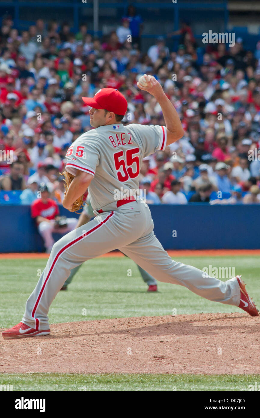 1. Juli 2011 - Toronto, Ontario, Kanada - Philadelphia Phillies Krug ...