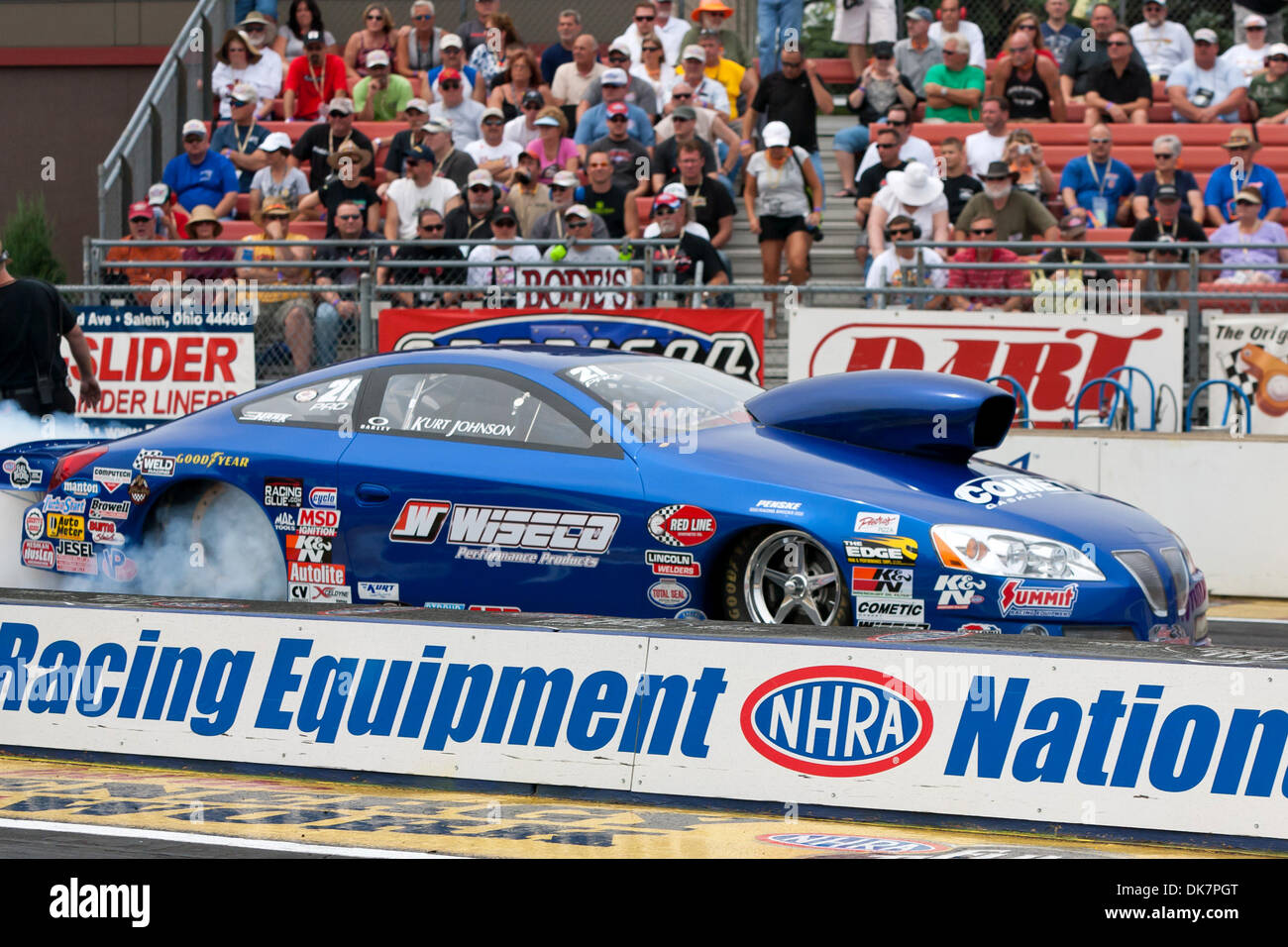 26. Juni 2011 - Norwalk, Ohio, USA - konkurriert Kurt Johnson (#21 ...